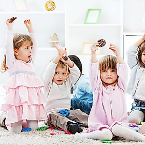 20 Pieces Mini Western Cowboy Hat Cowgirl Hat Doll Hats Plastic Cute Doll Hats Decoration Accessories for Party (Brown Dairy Cow)