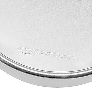 AmazonCommercial Aluminum Round Cake Pans, 3-Piece Set, Includes Pan Sizes in 8, 6, and 4 Inches