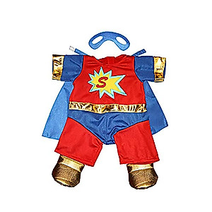 SuperBear Outfit Fits Most 14" - 18" Build-a-Bear and Make Your Own Stuffed Animals