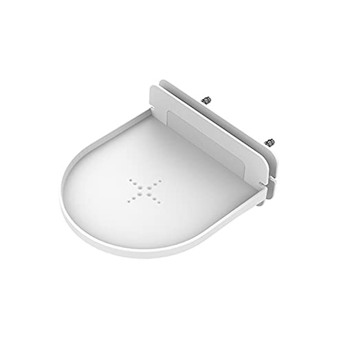 Router Wall Mount Bracket Stand Holder for Home Mesh WiFi System Support for Tenda Nova Linksys Velop TP-Link D-Link for Google Nest WiFi Router (White)