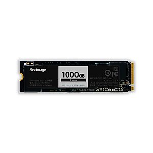 Nextorage Japan 1TB NVMe PCIe Gen.4 M.2 Internal SSD (Read Speed up to 7300MB/s Write Speed up to 6000 MB/s)