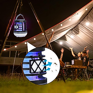 3 Lures Mosquito Attractant Bait Refill Cartridge with Hanging Hook for Bug Zappers, Fruit Fly Traps for Indoors Outdoor to Trap and Increase Catch Rates