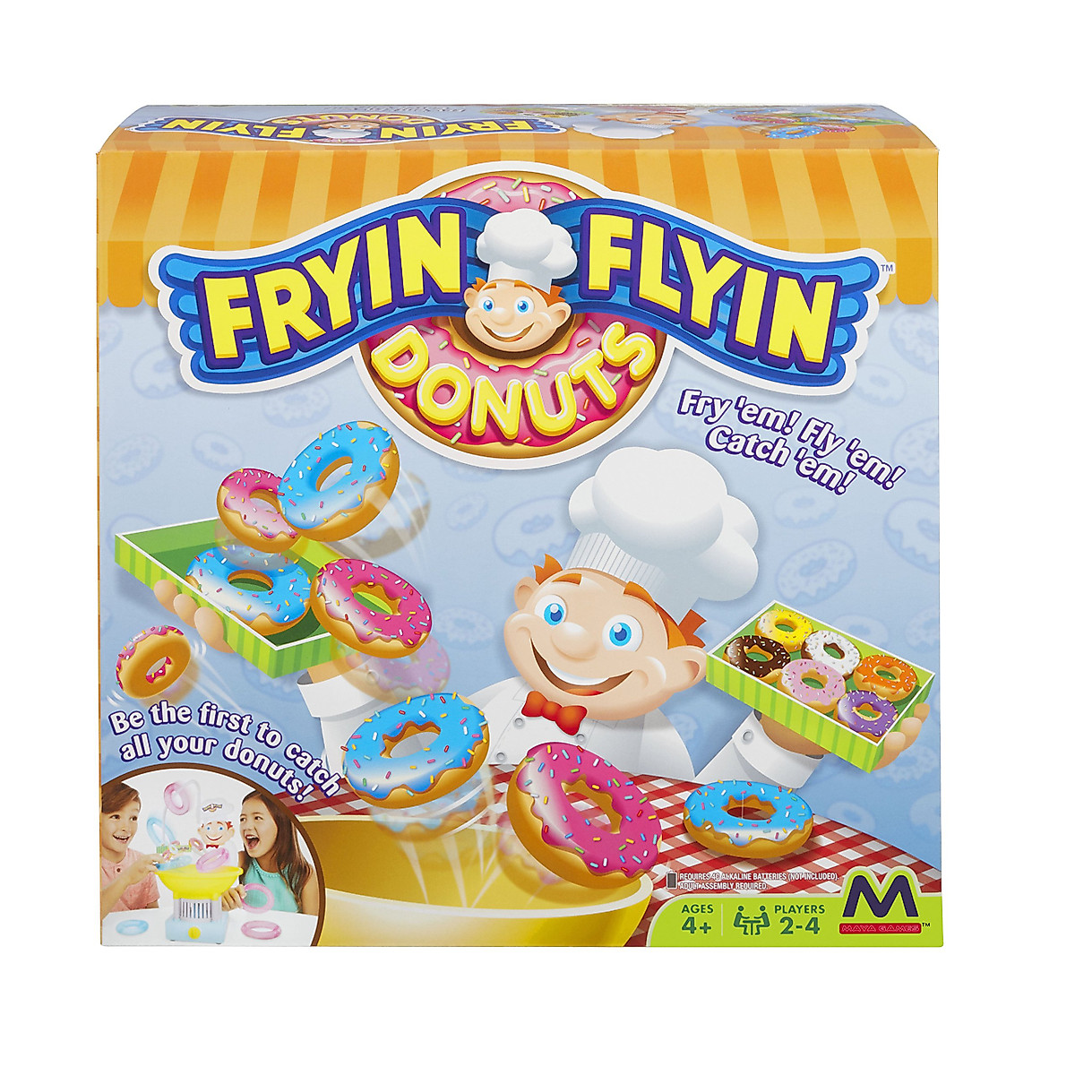 Maya Games - Fryin' Flyin Donuts - Family Game