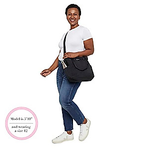 Baggallini Carryall North/South Tote Ink Hydrangea One Size