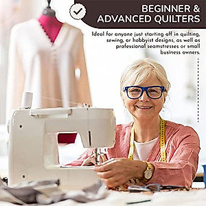 Tinyspool & Co. Jelly Roll Fabric Strips for Quilting, Crafting, and Sewing, 40 Strip Assorted Bundle, Soft Cotton for Blanket, Rug, Upholstery, Home Decor, and Purse Making, Waterlily Pond