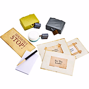 Mattel Games Escape Room in a Box Game The Werewolf Experiment, Mystery with Physical Puzzles, Paper Puzzles & Real Locks (Amazon Exclusive)