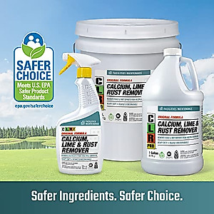 CLR PRO Calcium, Lime and Rust Remover, 1 Gallon Bottle