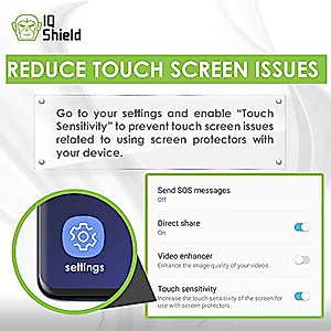 IQShield Screen Protector Compatible with Galaxy S10 Plus (S10+ 6.4 inch)(2-Pack)(Case Friendly) Anti-Bubble Clear TPU Film (NOT Compatible with Verizon S10 5G 6.7)(Works with Fingerprint ID)