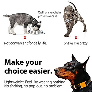 Silicone Tile Dog Collar Holder for Tile Mate 2020 & 2018, 2 Pack Tile Case Protective Cover for Pet Dog Cat (Avocado Green/Purple)