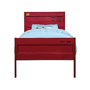 Acme Cargo Twin Panel Kids Bed in Red