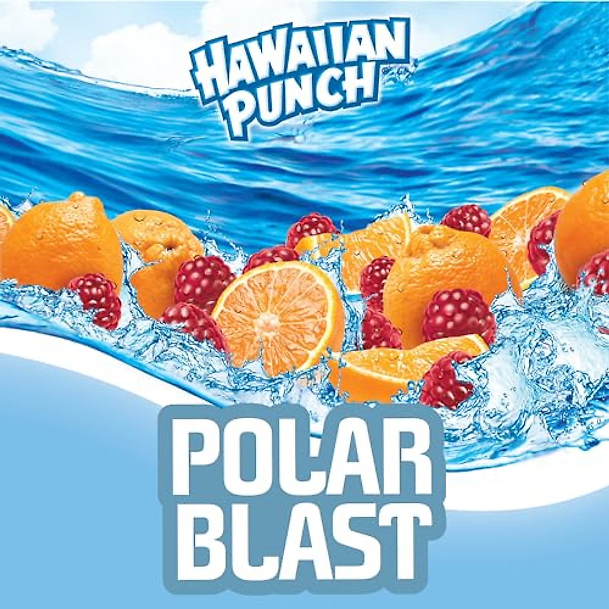 Hawaiian Punch Polar Blast Fruit Juice Drink, 10 Fl Oz Bottles, 24 Count (4 Packs Of 6), Ready-to-drink, On-the-go, Caffeine-free, Carbonation-free, Gluten-free, Excellent Source Of Vitamin C