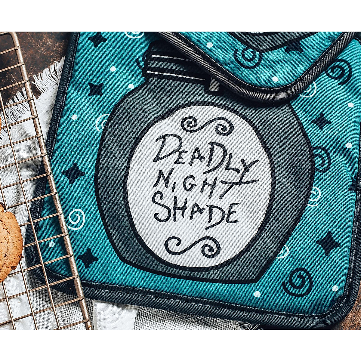 The Nightmare Before Christmas Jack and Sally Kitchen Pot Holders | Set of 2