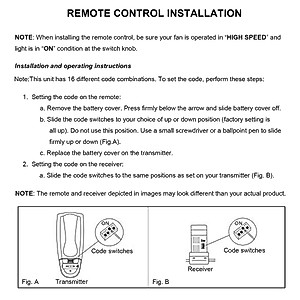 Eogifee Universal Ceiling Fan Receiver Designed Specially for Hunter Hampton Bay Remote Control Fan-HD5 UC7078T Harbor Breeze Remote ControlFAN-53T FAN-11T KUJCE9103 FAN-35T KUJCE9603 Only a Receiver