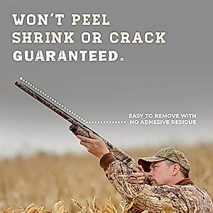 Mossy Oak - 14003-7-BL Graphics 6" x 7' Bottomland Camouflage Tape Roll - Camo Vinyl with a Matte Finish - Ideal for Covering Guns, Bows, Cameras, and Other Hunting Accessories. Squeegee Included.