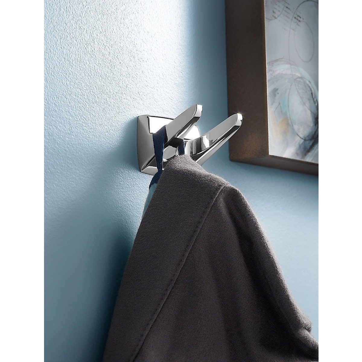 Moen P5860 Donnor Collection 6.25-Inch Diameter Contemporary Bathroom Hand -Towel Ring, Chrome
