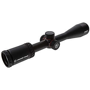 Crimson Trace Hardline 4-16x42mm Riflescope with SFP, MR1-MOA Reticle, Lightweight Solid Construction, Scope Caps and Lens Cloth for Hunting, Shooting and Outdoor