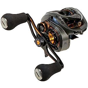 Favorite Fishing Soleus XCS Baitcasting Baitcaster Reel, Gun Metal 8.1:1 (Right)