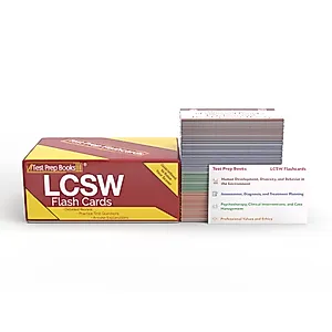 LCSW Study Cards 2025-2026: ASWB Clinical Exam Prep for The Licensed Clinical Social Work Exam [Full Color Cards]