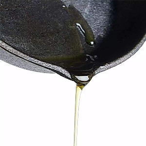 MEKBOK Pre-Seasoned Cast Iron 3 Piece Skillet Set