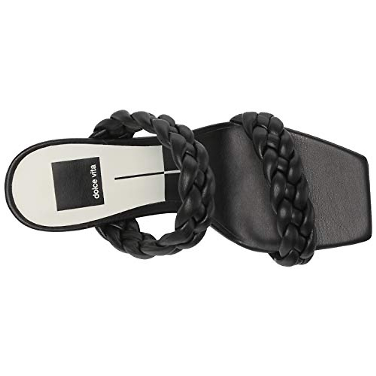 Dolce Vita womens Paily Heeled Sandal, Black Stella, 7.5 US