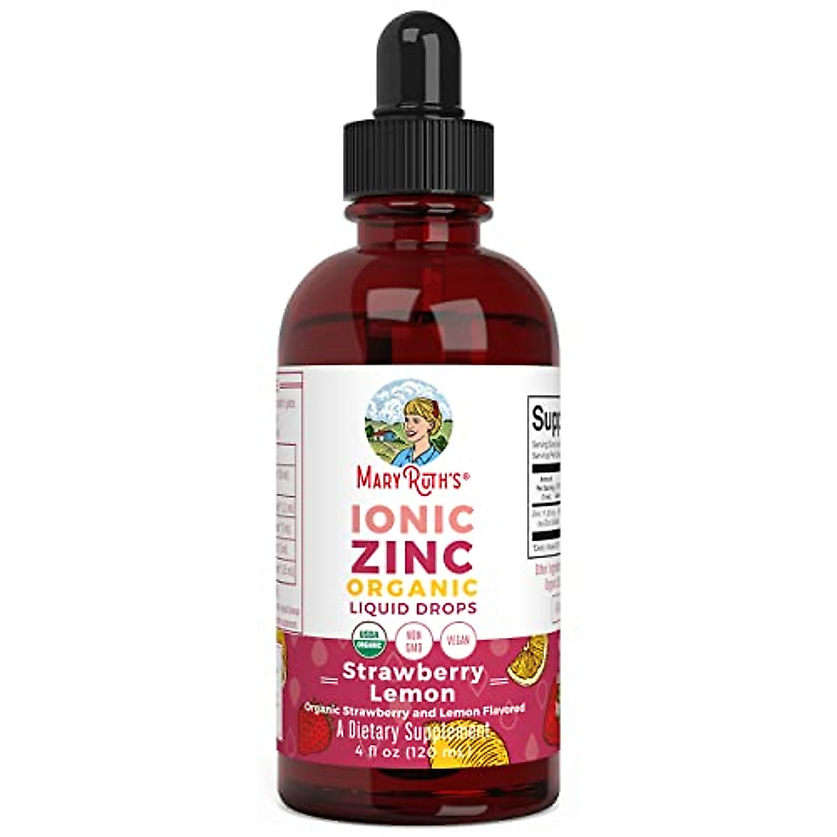 Ionic Zinc Supplement & Immunity 5-in-1 Gummies Sugar Free Bundle by MaryRuth for Immune Support | Skin Care Supplement | Powerful Blend of Zinc, Elderberry, Vitamin C, Vitamin D, & Echinacea.