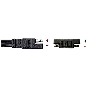 Sunway Solar Panel Connectors,Extension Cable Connect 3 Solar Panels to 12V Battery with Two SAE Polarity Reverse Adapters for 12Volt Solar Charger,Solar Maintainer and Solar Charging Kits
