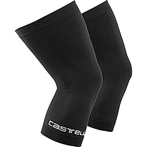 castelli Pro Seamless Knee Warmer, Leg Warmer Unisex Adult, Unisex_Adult, 4520584, Black, L/XL