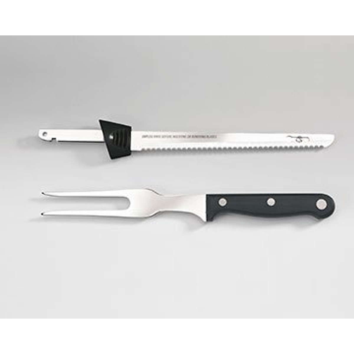 Hamilton Beach Electric Knife, with Stainless Steel Blade, and Ergonomically Designed Handle for Easy Grip, with a Sturdy Neat Case, Bonus Free Carving Fork Included