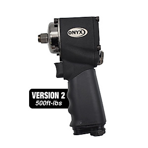 Astro Tools 1894 ONYX 1/2" "THOR" Impact Wrench & Astro Pneumatic Tool 1822 ONYX 1/2" Nano Impact Wrench v2 - 500ft/lb