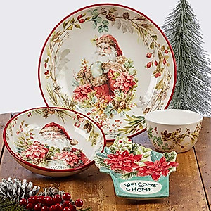 Certified International Christmas Story 16pc Dinnerware Set, Service for 4, Multicolored