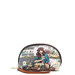 Nicole Lee Journey of Stephanie 3 Piece Set (Shopper Bag, Mini Satchel, Pouch)