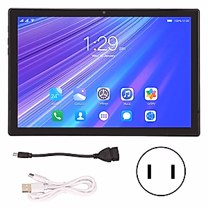 Dpofirs G18 10in Tablet for 11, 1920x1200 IPS HD Screen, 6GB RAM 128GB ROM, Octa Core Processor, Dual Sim 4G LTE Call Tablet, WiFi Tablet PC 8800mah (US Plug)