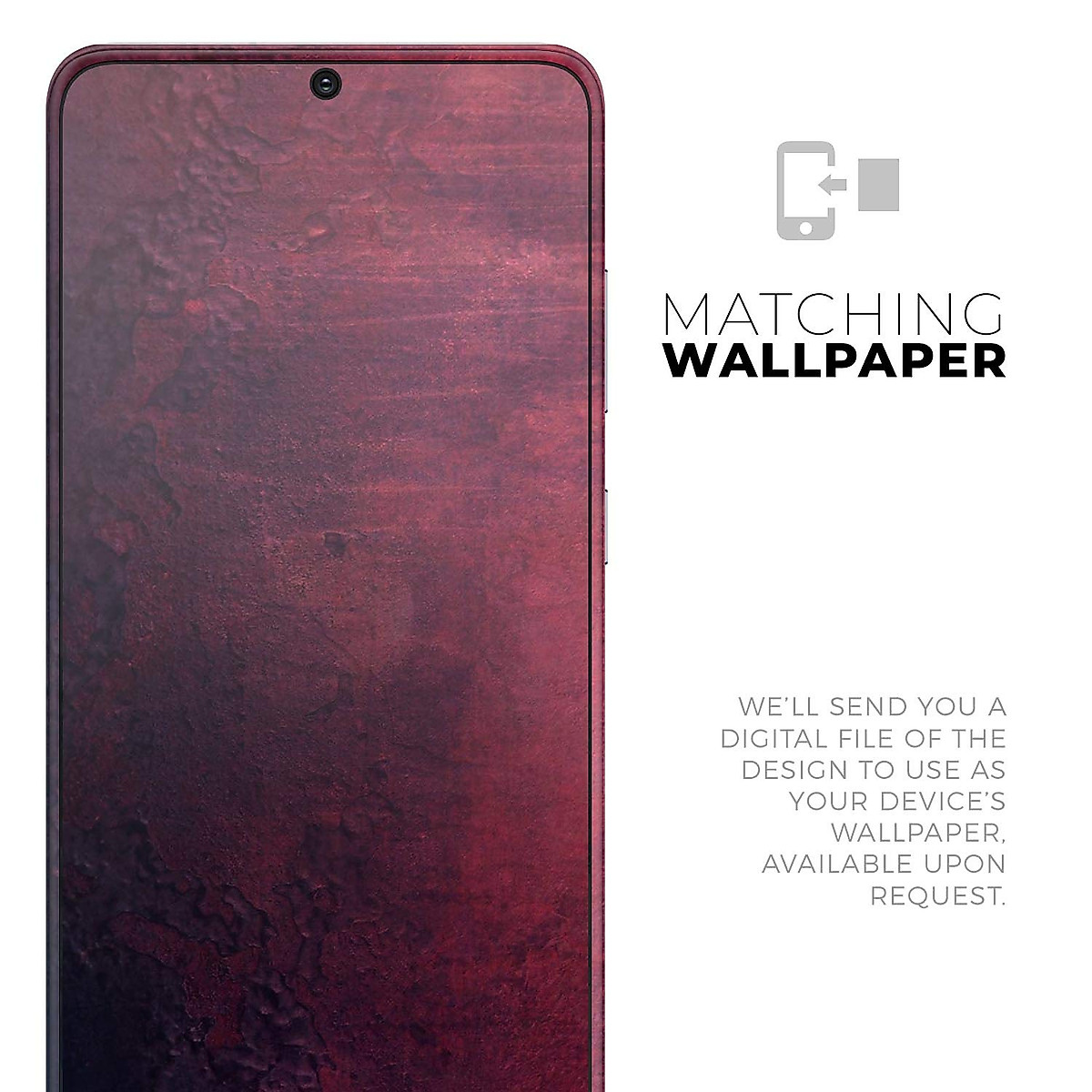 DesignSkinz Abstract Fire & Ice V9 Protective Vinyl Decal Wrap Skin Cover Compatible with The Samsung Galaxy S20 (Screen Trim & Back Glass Skin)