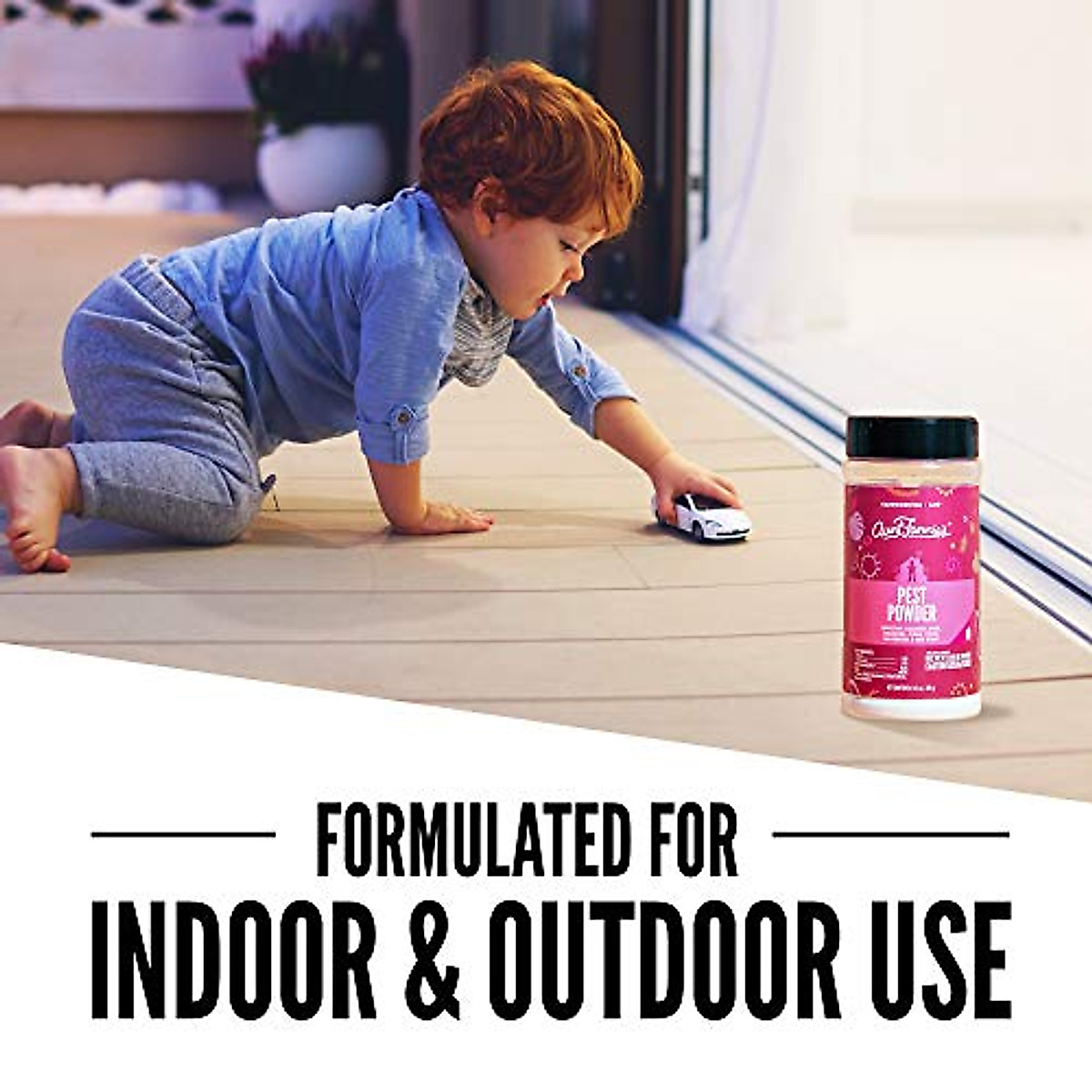 Aunt Fannie’s Pest Powder, Indoor and Outdoor Use, 11.5 Oz (Single)