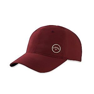 Callaway Golf Women's High Tail Collection Headwear (Dark Red)