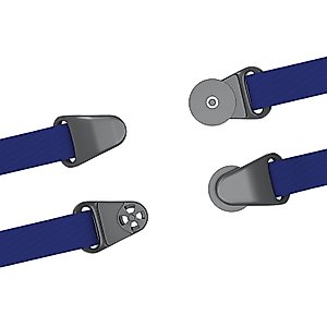 Magnetic Clips For DreamWisp And Wisp 2 Pairs CPAP/BiPAP Mask Headgear Clips Compatible With Respironics Wisp And DreamWisp Nasal CPAP Masks (Gray)