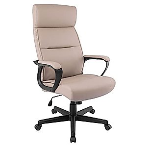 STAPLES Rutherford Luxura Manager Chair, Gray