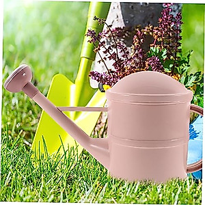 MERRYHAPY Gardening Watering Can Plastic Carafe Spray Bottles for Plants Jug Water Bottle Garden Watering Decorate Water Bottle Garden Watering Can Long Mouth Watering Pot Juicy Kettle Set