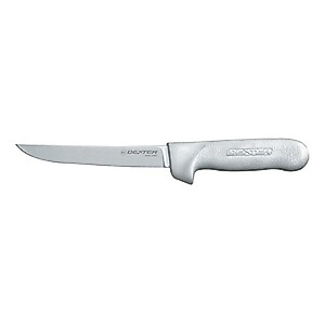 Dexter Russell Boning Knife, Wide, Curved, 6 in, NSF