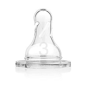 Dr. Brown's - Natural Flow Standard Level 3 Silicon Nipples 6m+ - 2 Pack