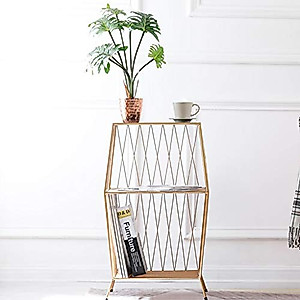 Newspaper Baskets Bedside Table Wrought Iron Sofa Bedroom Several Corners and Several Storage Modern Minimalist Living Room Small Apartment Creative Small Coffee Table