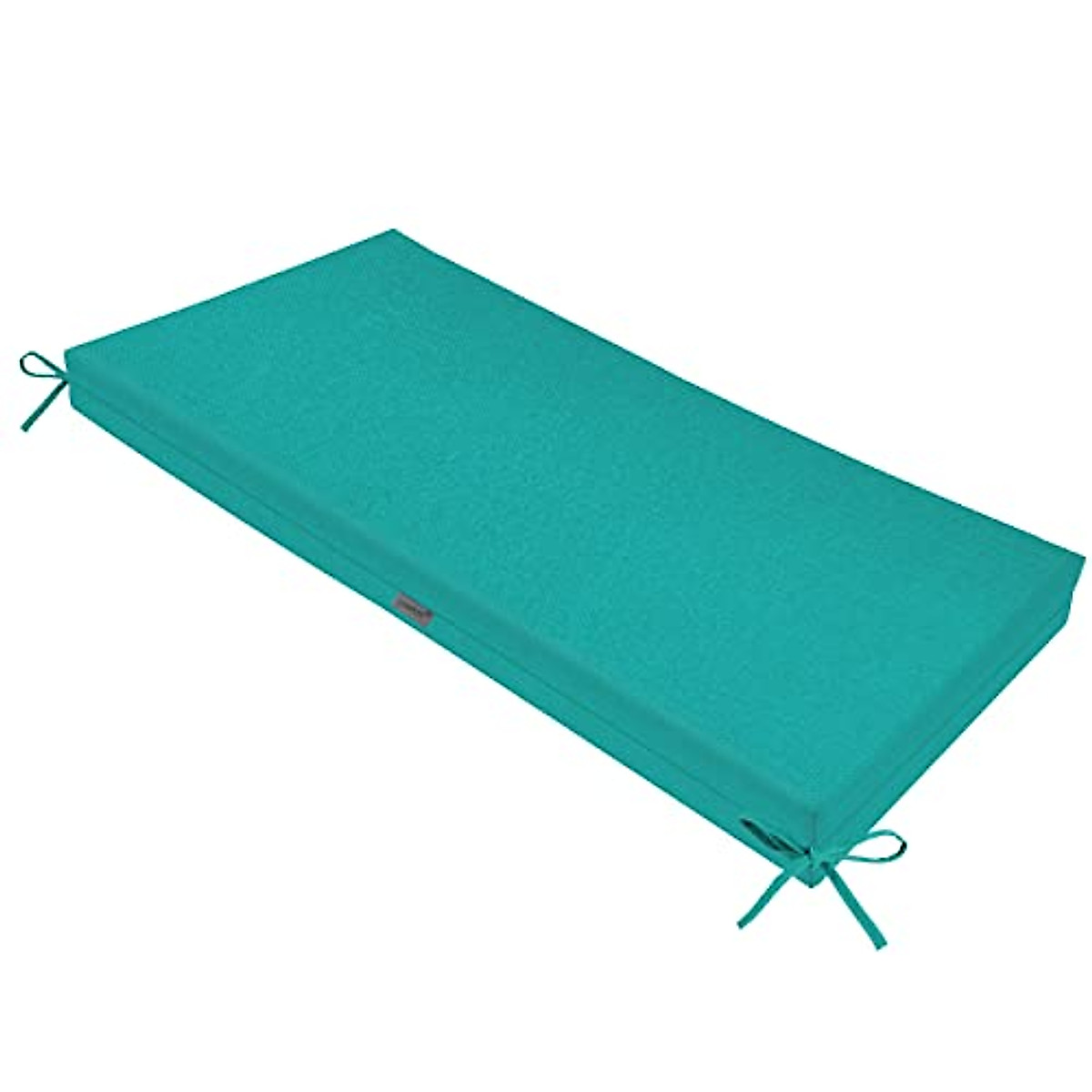 SewKer Outdoor Bench Cushion 44 x 18 Inch Waterproof Patio Furniture Cushions, High Density Foam Never Deform (Green)