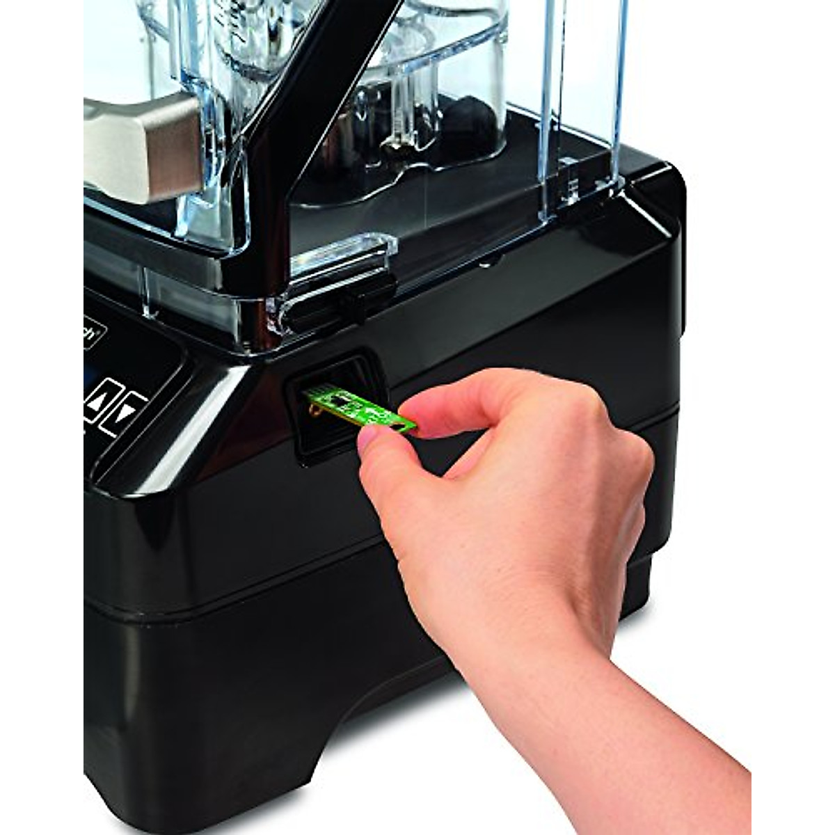 Hamilton Beach Commercial HBH755 The Eclipse Blender, 64 oz./2L, 3 hp, Quiet Blend Technology, 18.5" Height, 8.5" Width, 10.75" Length, Black