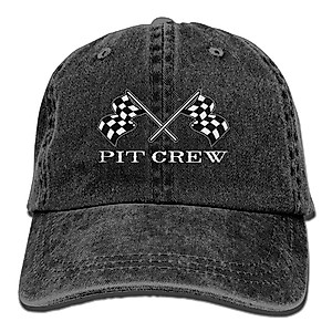 MOCSONE Checkered Flags Race Car Flag Unisex Adult Baseball Hat Sports Outdoor Cap Men and Women Snapback