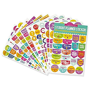 Student Planner Stickers (Set of 575 Stickers)