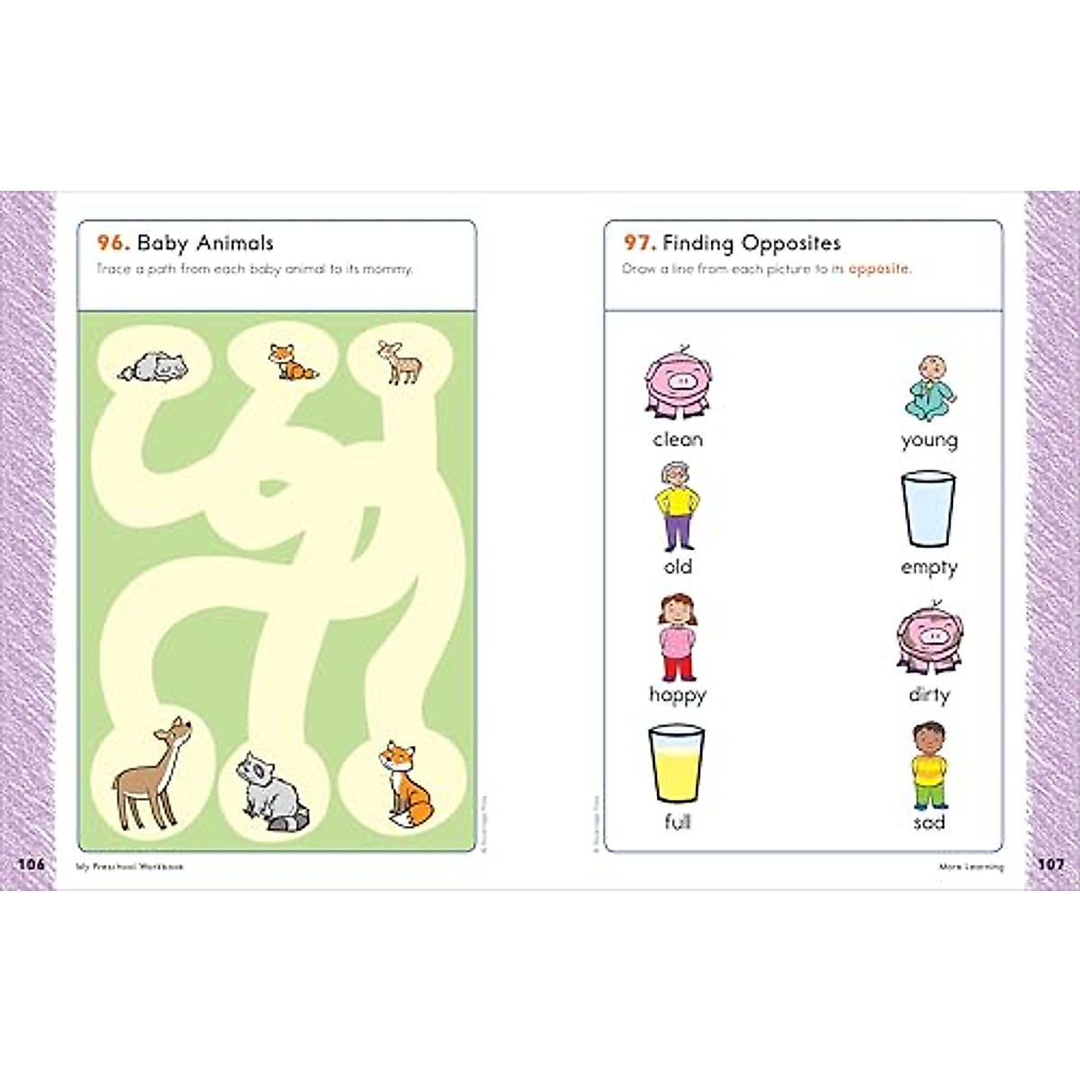 My Preschool Workbook: 101 Games & Activities that Prepare Your Child for School (My Workbook)