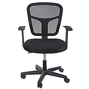 JTSQ Swivel Mid Back Computer Office Desk Mesh Chair Gaming Chair Office Chair Desk Chair Computer Chair Home Office Desk Chairs Gamer Chair Office Chairs Rolling Chair