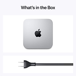 Apple BTO Mac Mini Desktop Computer, M1 Chip with 8-Core CPU and 8-Core GPU, 16GB Memory, 2TB SSD, Gigabit Ethernet, Late 2020