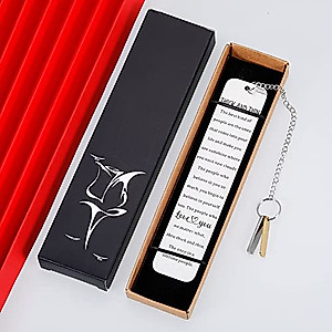Valentine's Day Gift for Friend Thick and Thin Bookmarks for Best Friend Women Book Lover, Friendship Gifts for BFF Friends Mom Birthday Gift for Female Sentimental Gift for Friendship Besties Sister