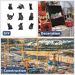 LOYORTY 2PCS 12 x 12 x 1/8(0.12”) Inch Anodized Aluminum Sheet, Black Aluminum Engraving Blanks, 3MM Thin Metal Plates for Laser Engraving, Crafting, DIY, House Decoration